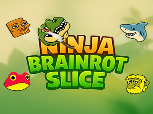 Ninja brainrot Slice - The Fun Arcade Game - Play Free on VenturaPower ...